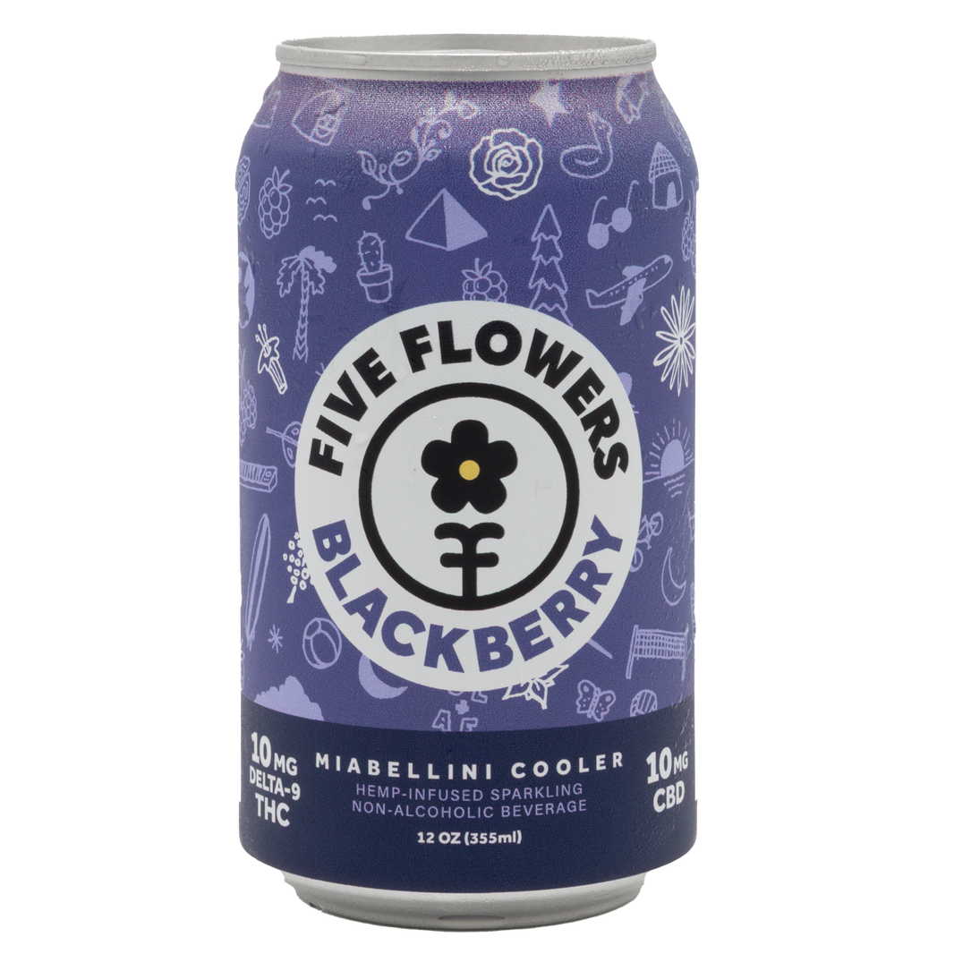 Refreshing THC & CBD Coolers - Five Flowers